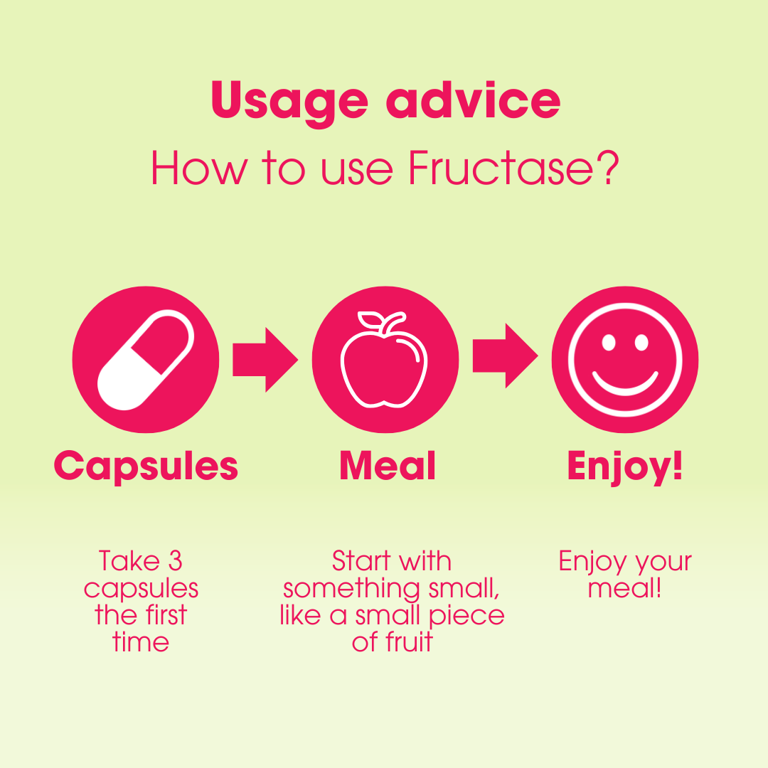 Fructase - 108 capsules | Contains Xylose Isomerase | Intoleran