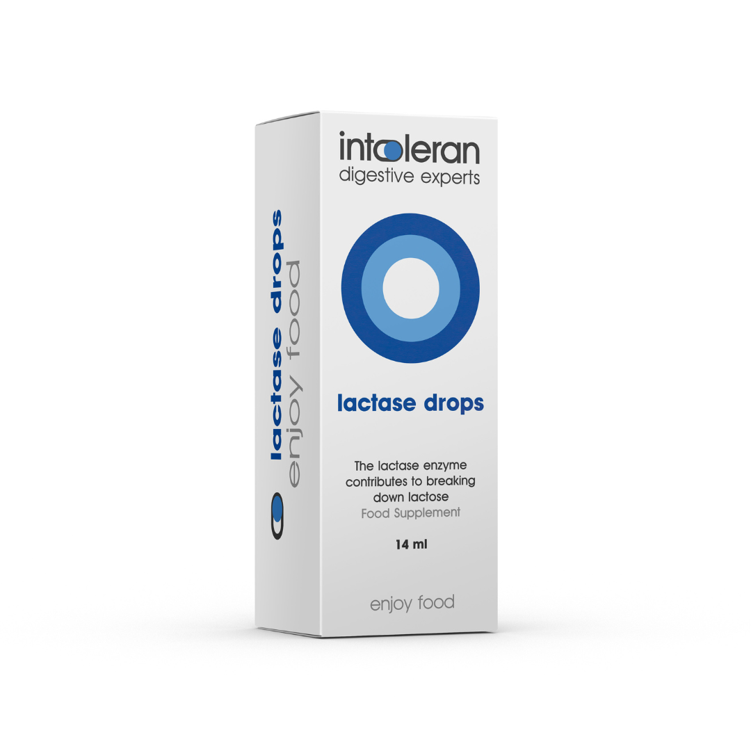 Lactase drops - 14 ml | Make dairy products lactose-free! | Intoleran