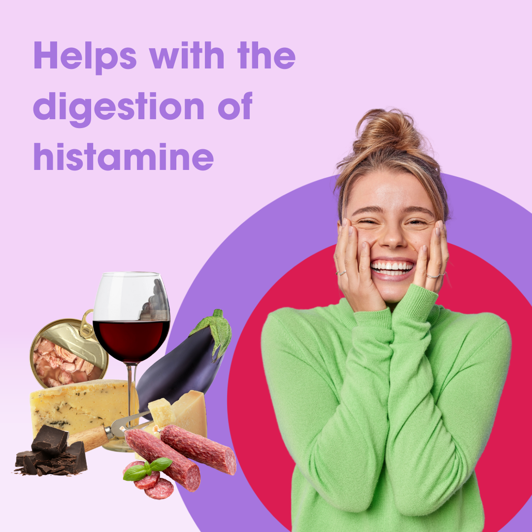 DAO plus - 50 capsules | Contains Diamine Oxidase | Intoleran