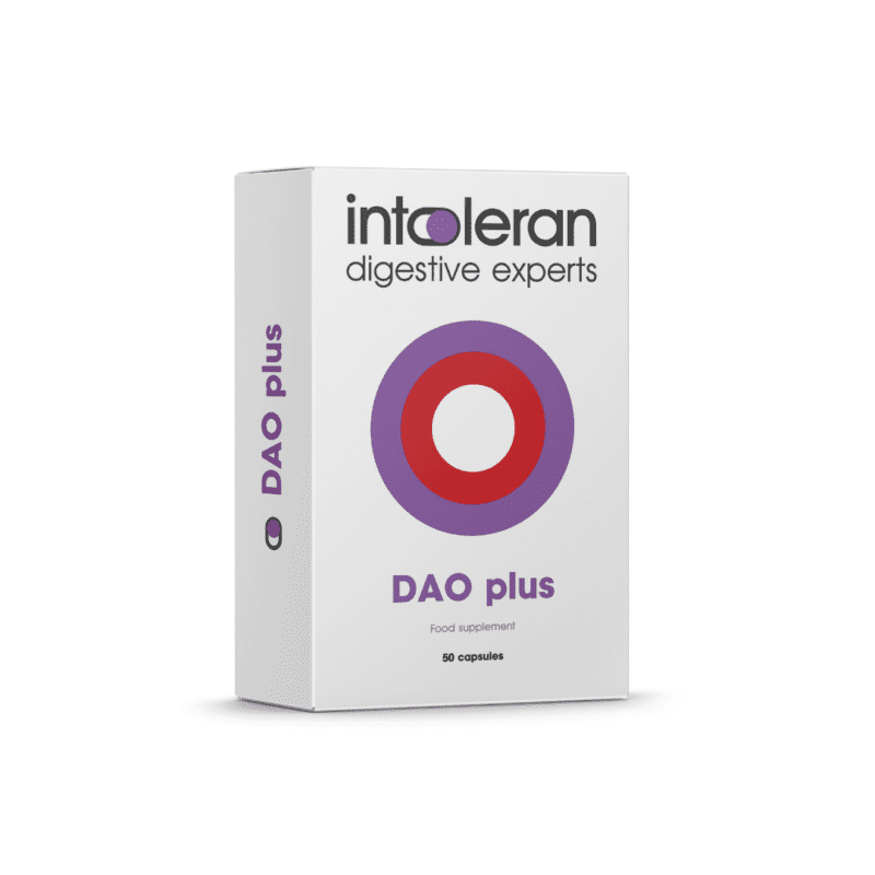 DAO plus - 50 capsules | Contains Diamine Oxidase | Intoleran