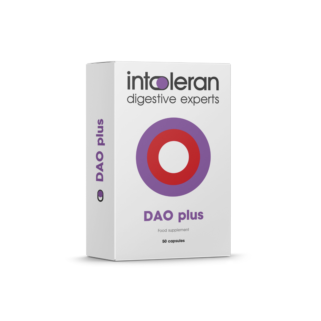DAO plus - 50 capsules | Contains Diamine Oxidase | Intoleran