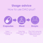 DAO plus - 50 capsules | Contains Diamine Oxidase | Intoleran