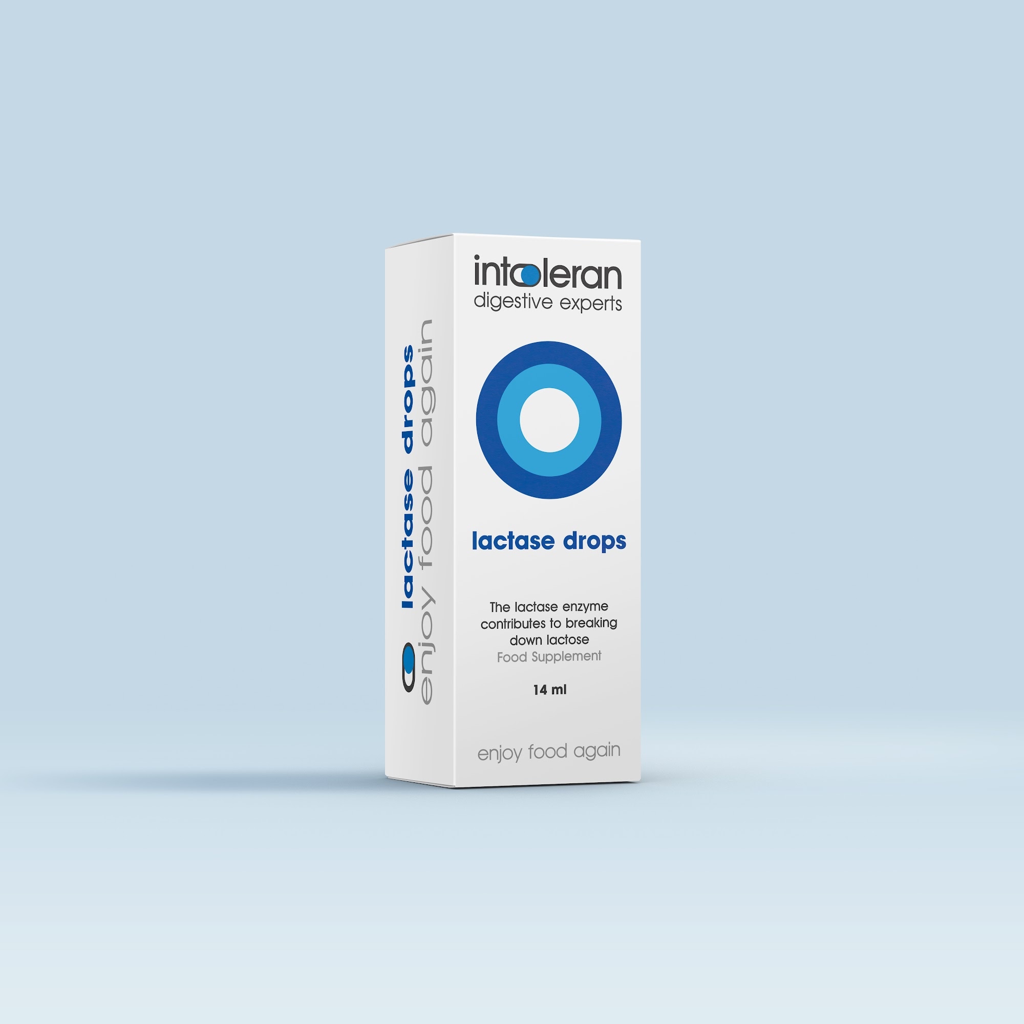 Lactase drops - 14 ml | Make dairy products lactose-free! | Intoleran