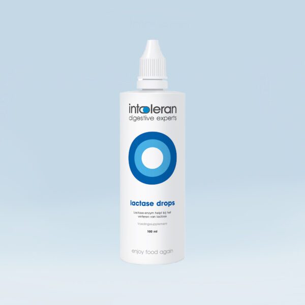 Lactase drops - 100 ml | Make dairy products lactose-free! | Intoleran