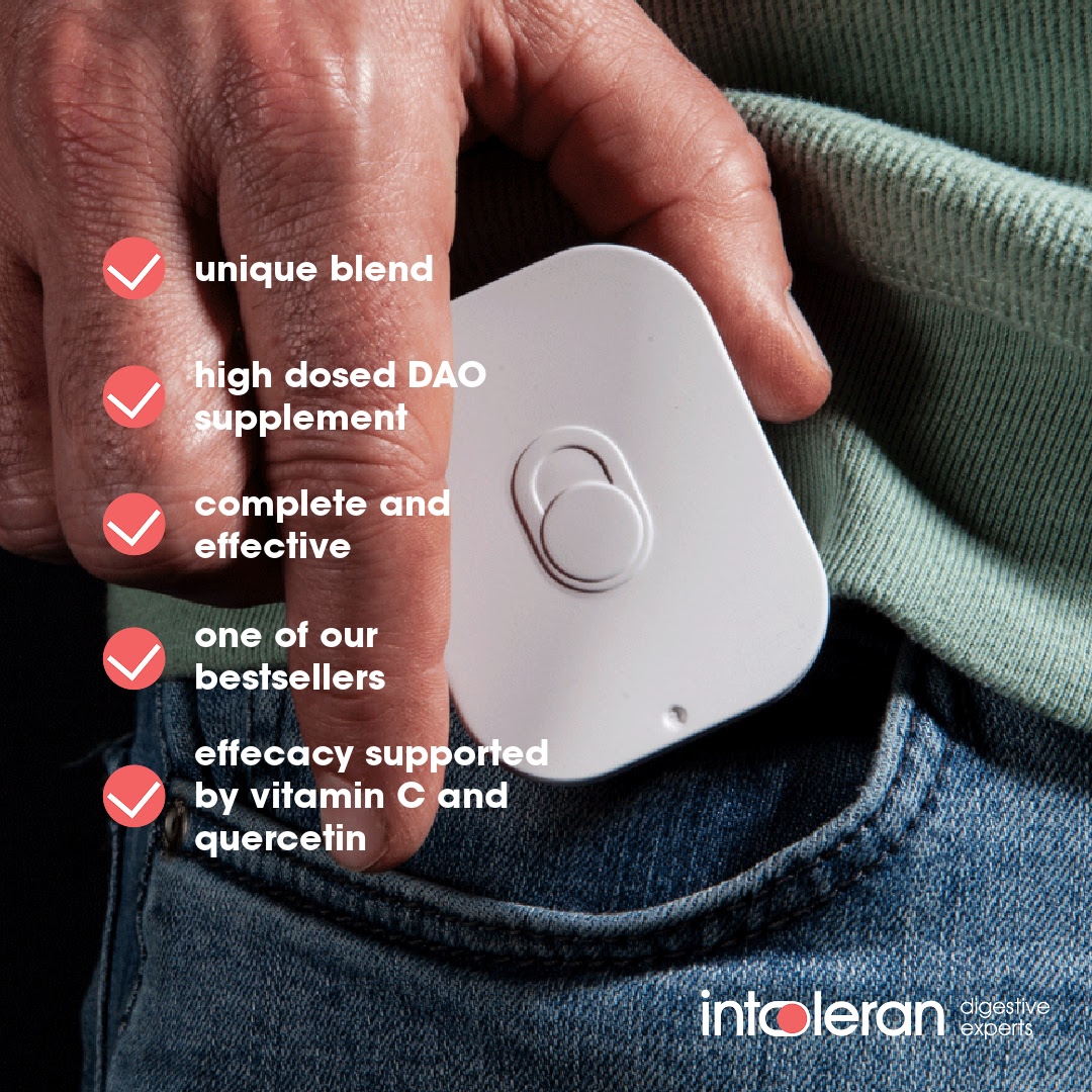 DAO plus - 50 capsules | Contains Diamine Oxidase | Intoleran