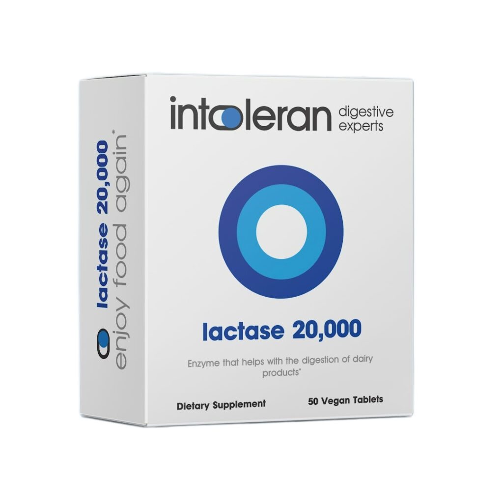 Lactase 20,000 - 50 tablets | Intoleran
