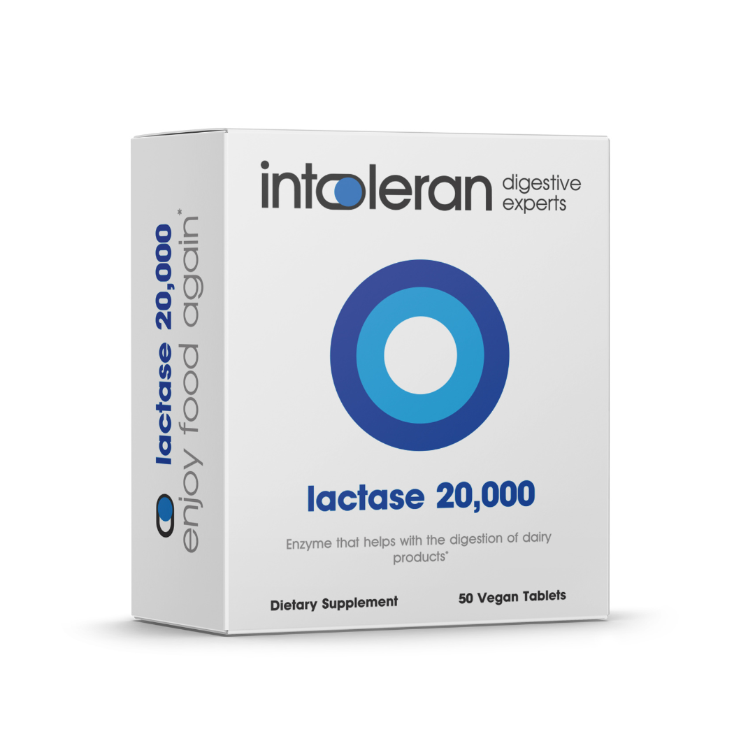 Lactase 20,000 - 50 tablets | Intoleran