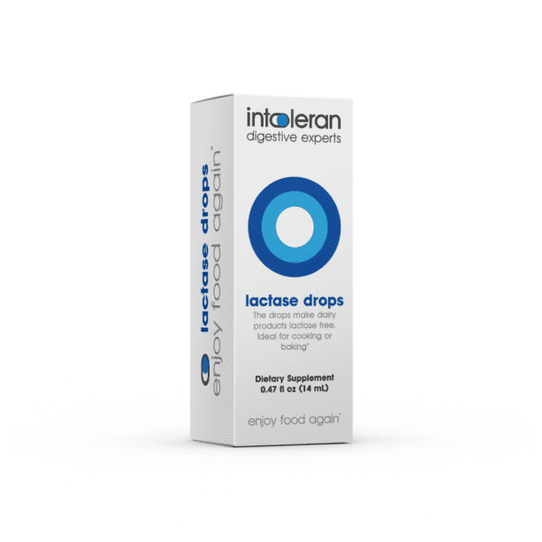 Lactase drops | Make dairy products lactose-free! | Intoleran