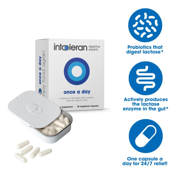 Once a day - 30 capsules | Intoleran USA