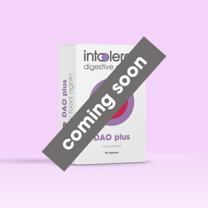 DAO plus - 50 capsules | Contains Diamine Oxidase | Intoleran