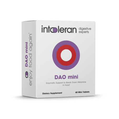 DAO mini - 60 tablets | Contains Diamine Oxidase | Intoleran