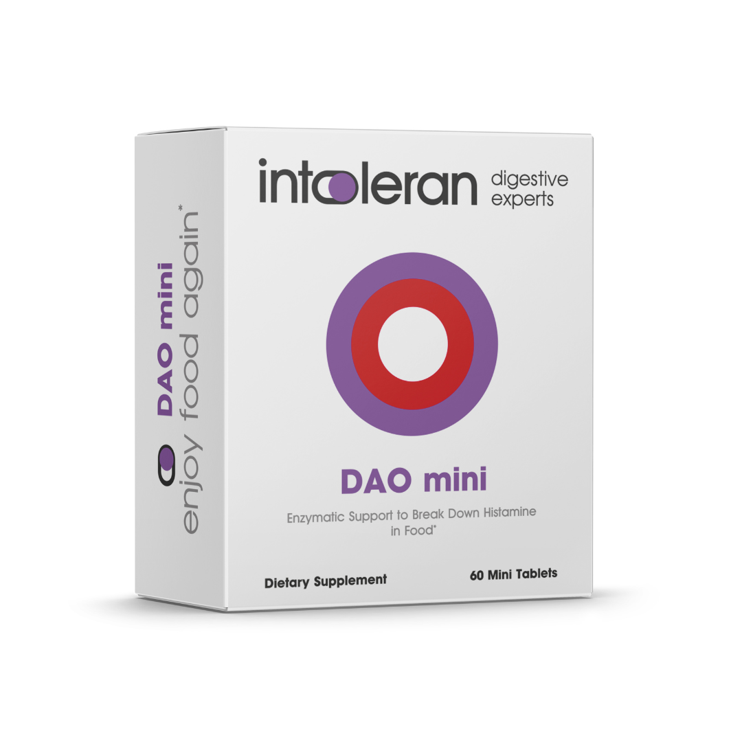 DAO mini - 60 tablets | Contains Diamine Oxidase | Intoleran