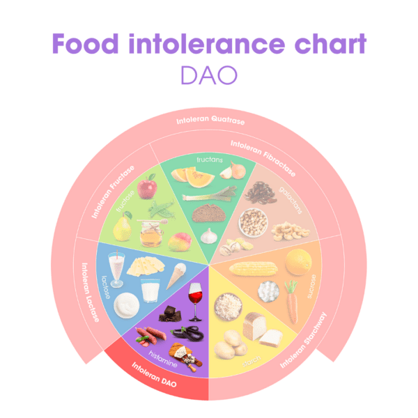 DAO mini - 60 tablets | Contains Diamine Oxidase | Intoleran