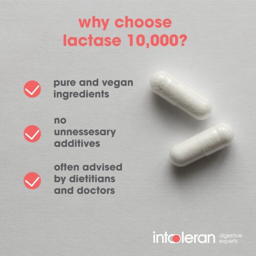 Lactase 10,000 - 36 capsules | Lactase enzyme | Intoleran