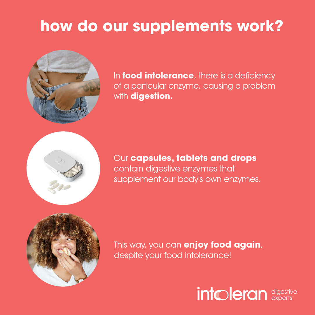 DAO mini - 60 tablets | Contains Diamine Oxidase | Intoleran