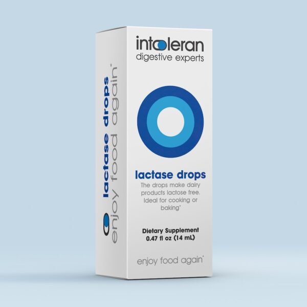 Lactase drops | Make dairy products lactose-free! | Intoleran