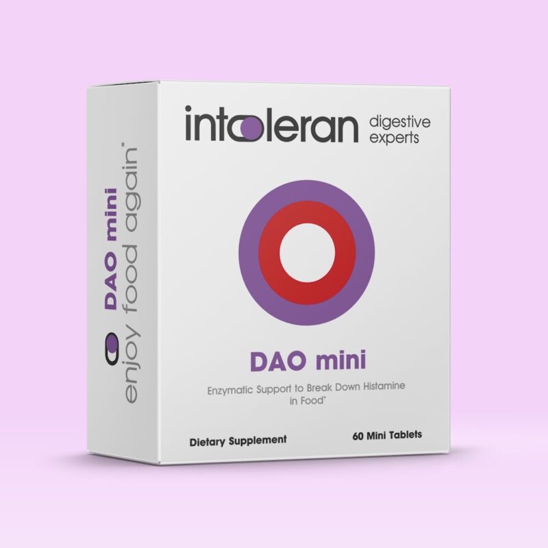 DAO plus - 50 capsules | Contains Diamine Oxidase | Intoleran