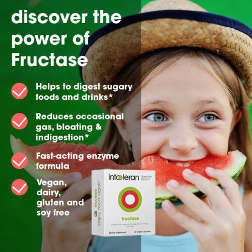 Fructase | Contains the Xylose Isomerase enzyme | Intoleran