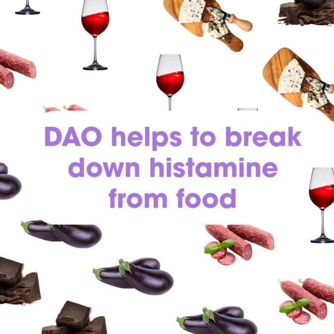 DAO mini - 60 tablets | Contains Diamine Oxidase | Intoleran