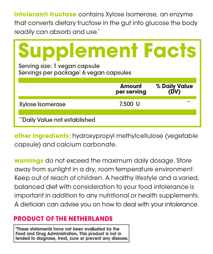 Fructase - Intoleran US